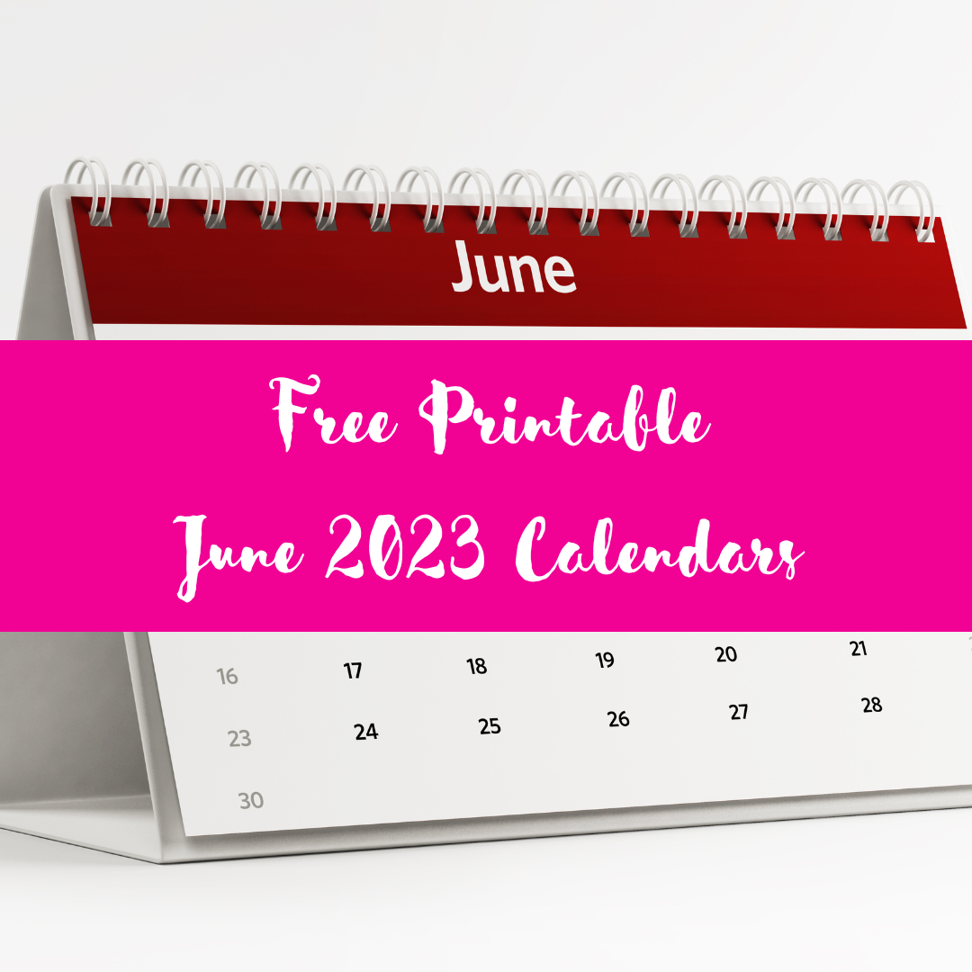 June 2023 Calendar Free Printable 